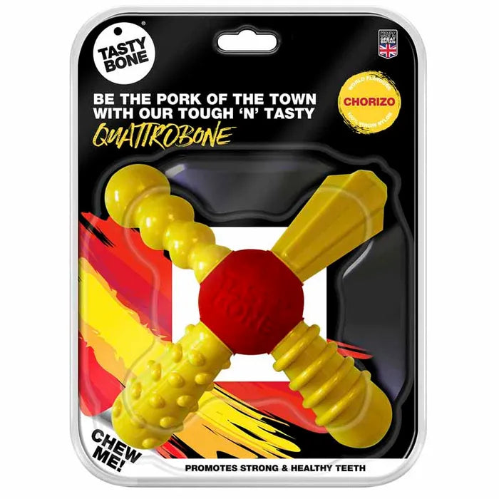 Tasty Bone Qauttro Small Chorizo – The Pet Brands Company