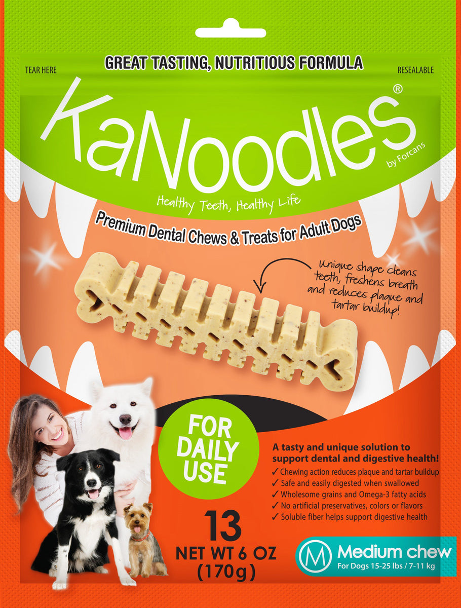 KaNoodles Medium Premium Dog Dental Treat 170G – The Pet Brands Company